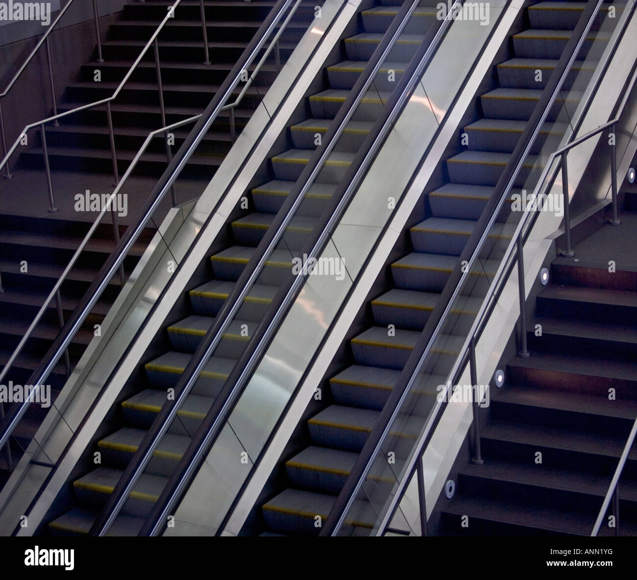 Go up on the escalator hi-res stock photography and images - Alamy