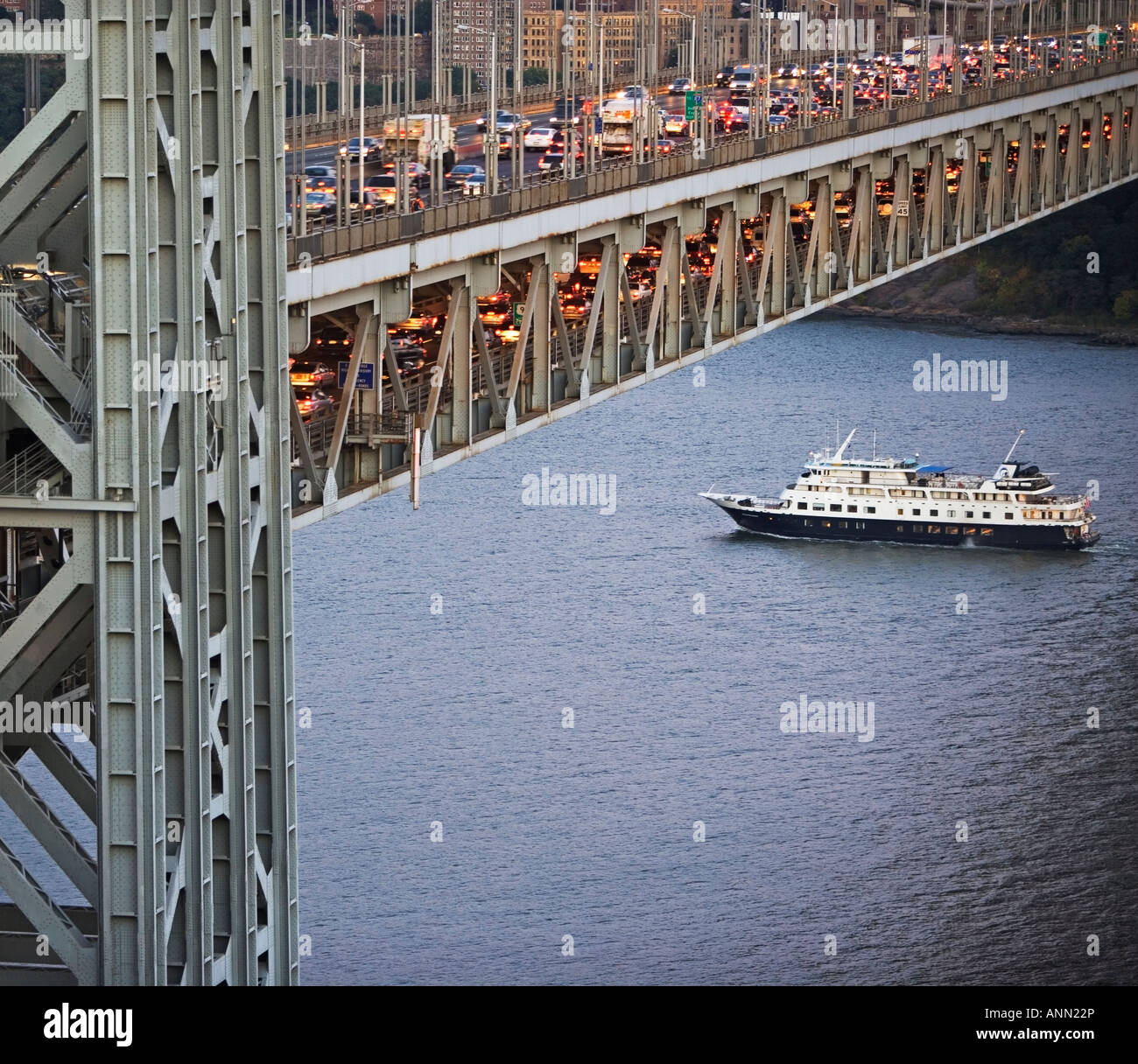 George Washington Bridge Stock Photo - Alamy