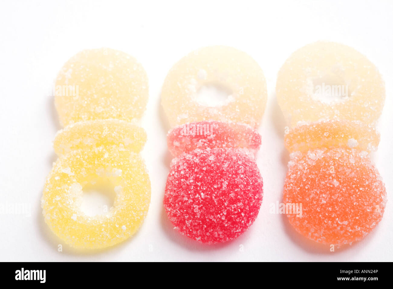 Jelly dummy candies in fruit flavor Stock Photo - Alamy