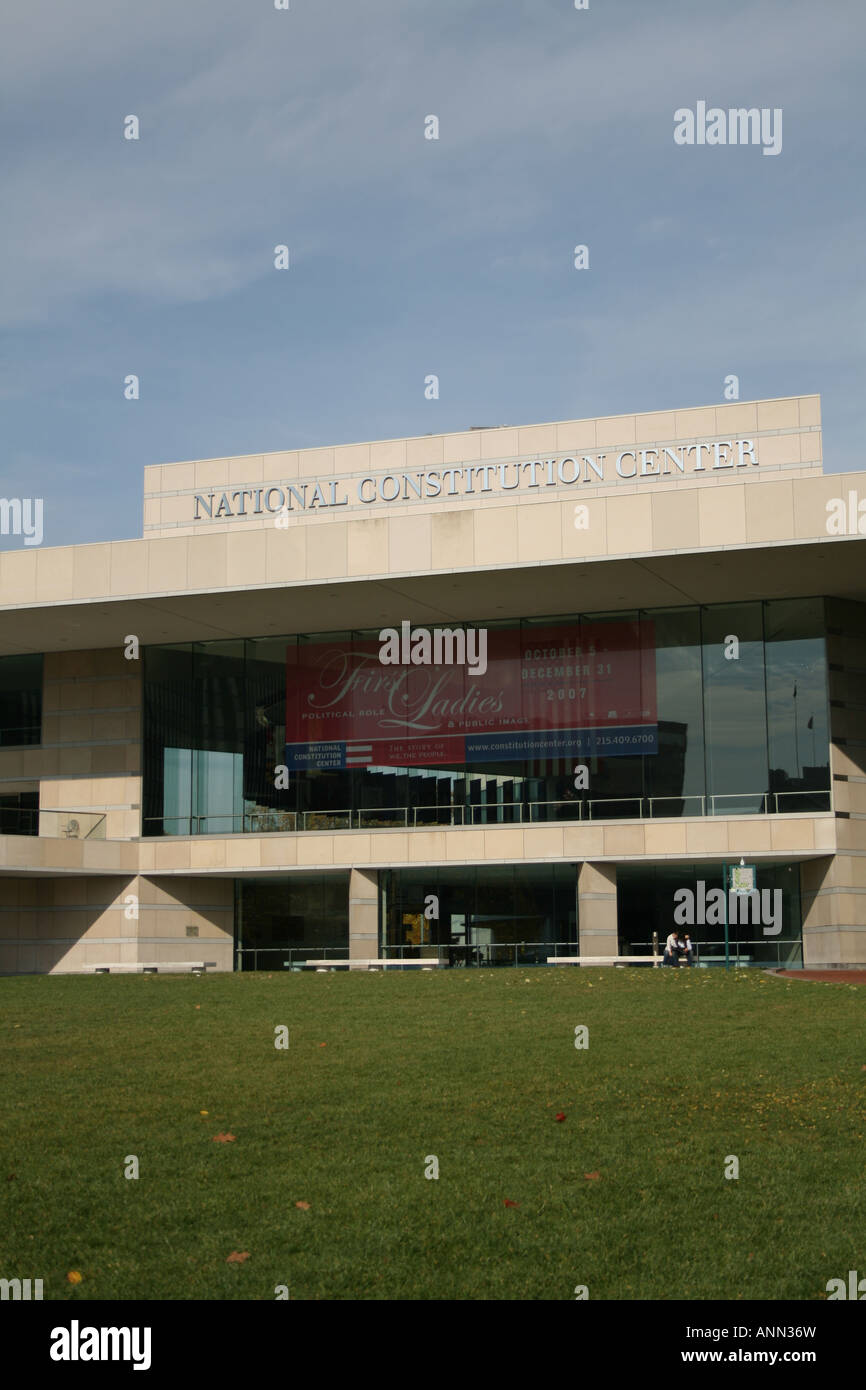 exterior view of National Constitution Center Philadelphia November ...