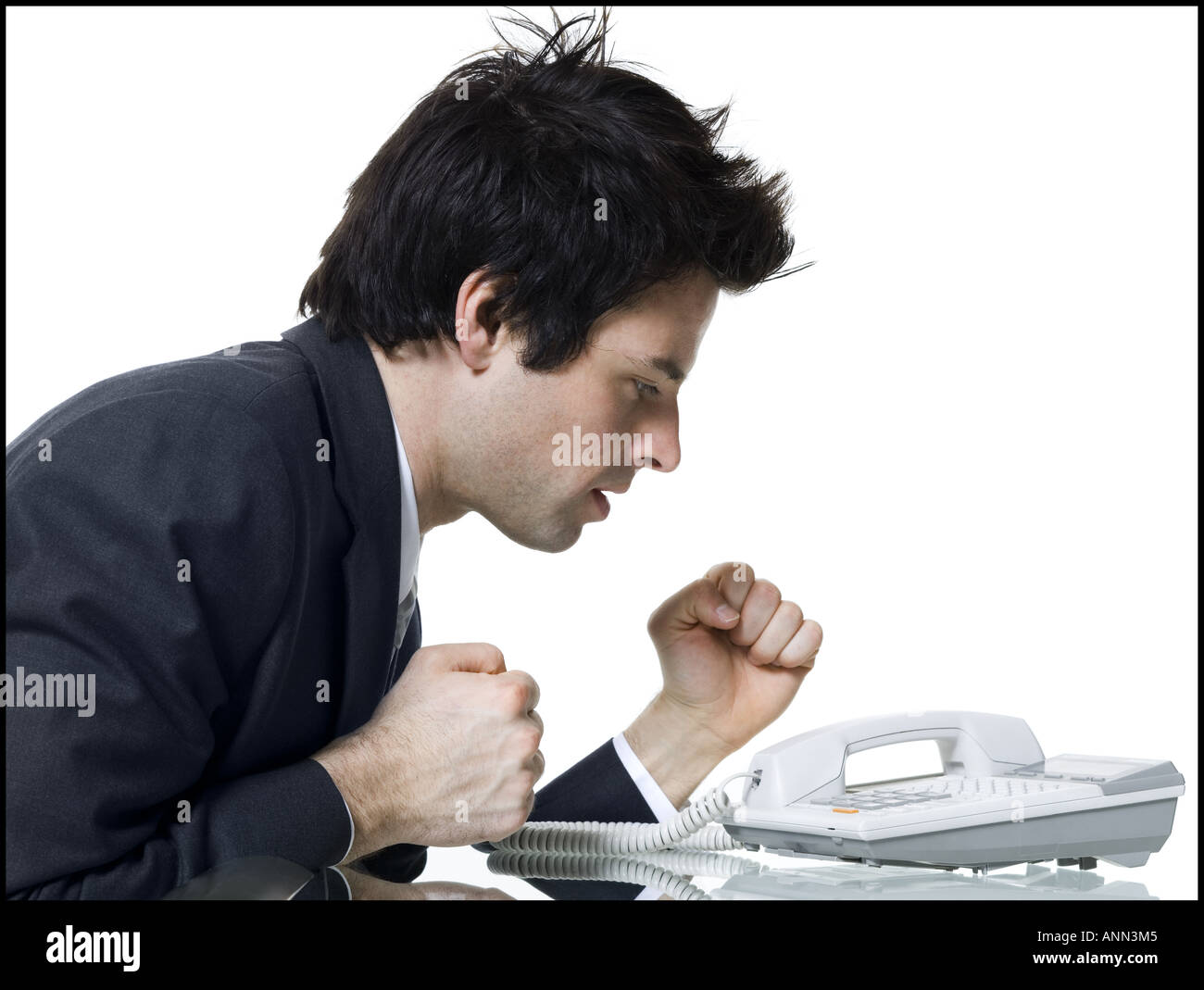 Silhouette man leaning down hi-res stock photography and images - Alamy