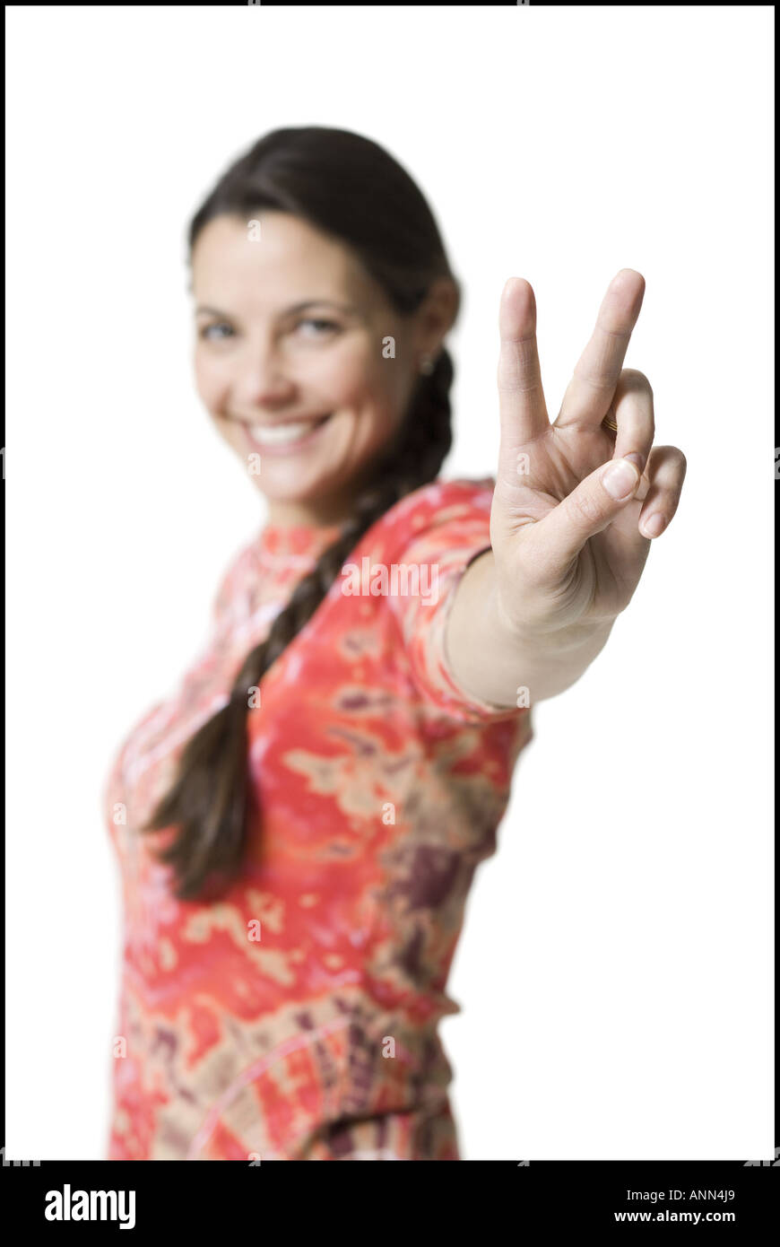 Vietnam war peace sign hi-res stock photography and images - Alamy