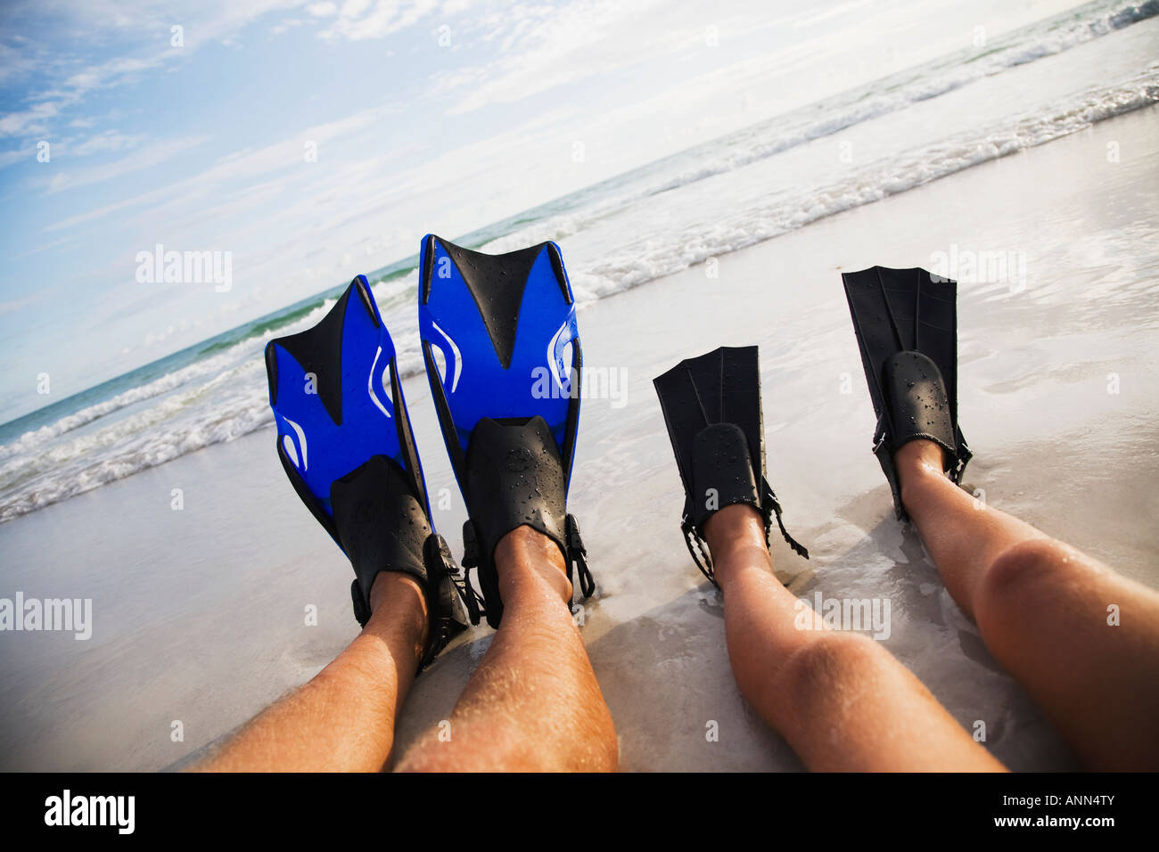 Wearing Flippers High Resolution Stock Photography and Images - Alamy