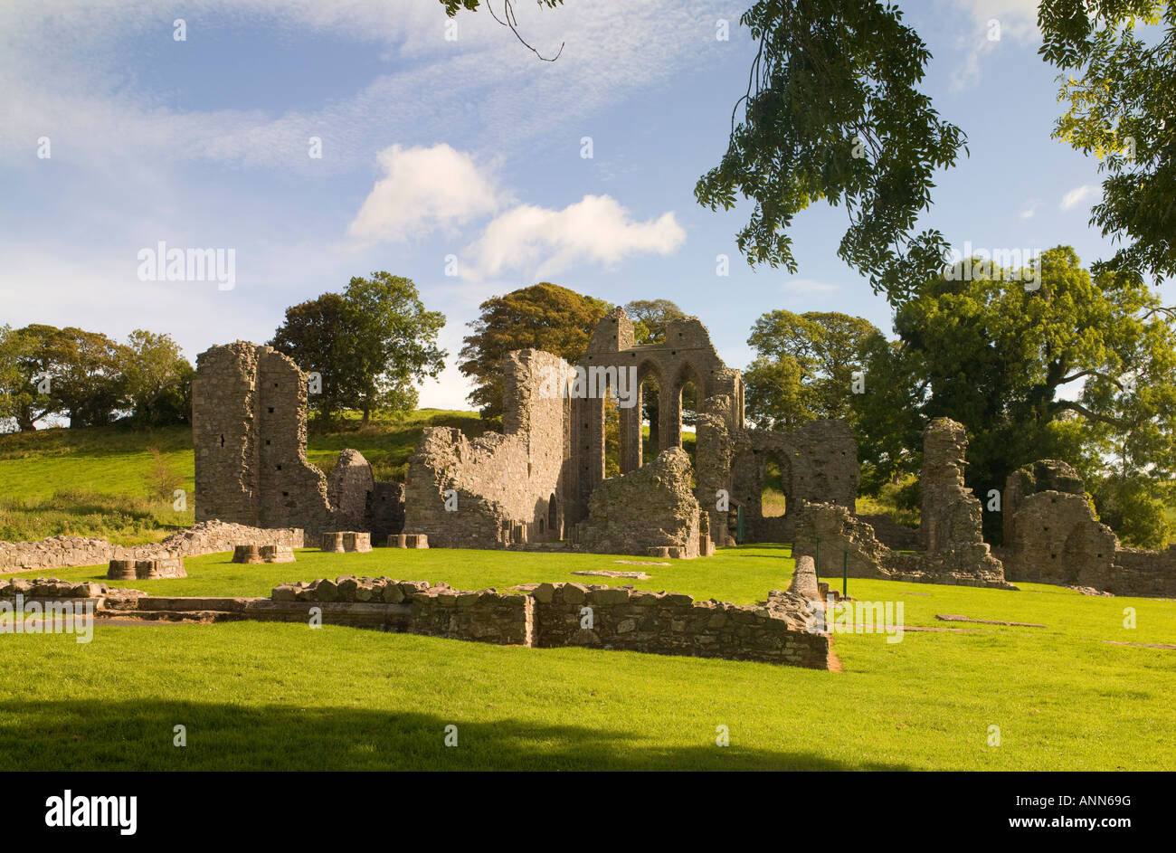 Inch Abbey, Downpatrick, Northern Ireland Stock Photo - Alamy
