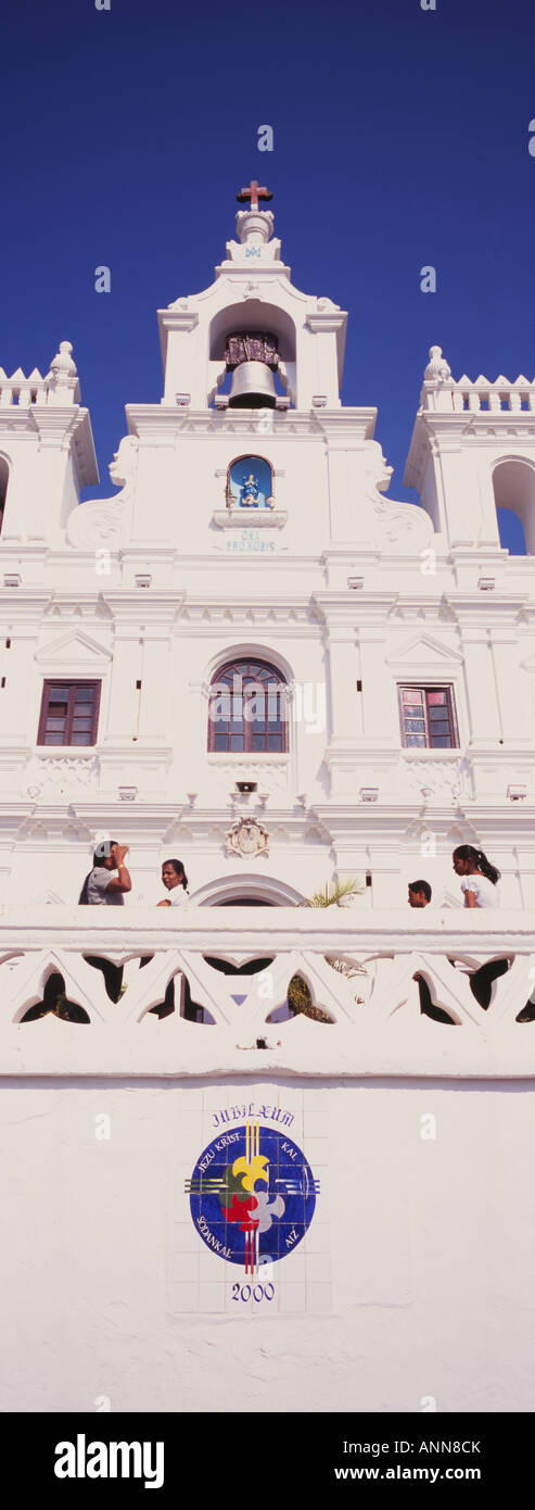 Our lady of the immaculate conception church, Goa Stock Photo - Alamy