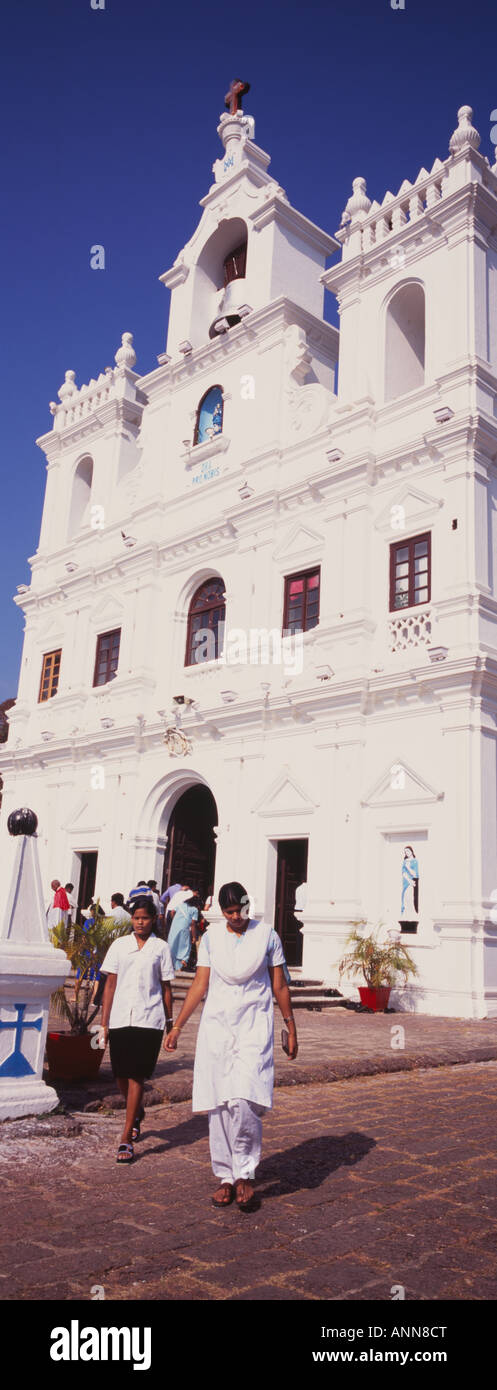 Our lady of the immaculate conception church, Goa Stock Photo - Alamy