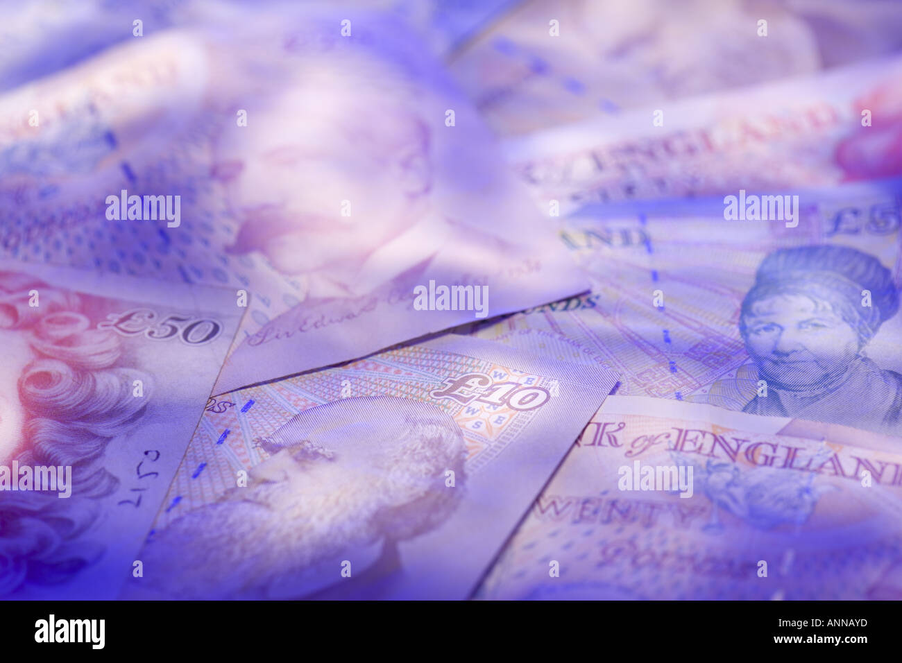 Close up of British pounds Stock Photo - Alamy