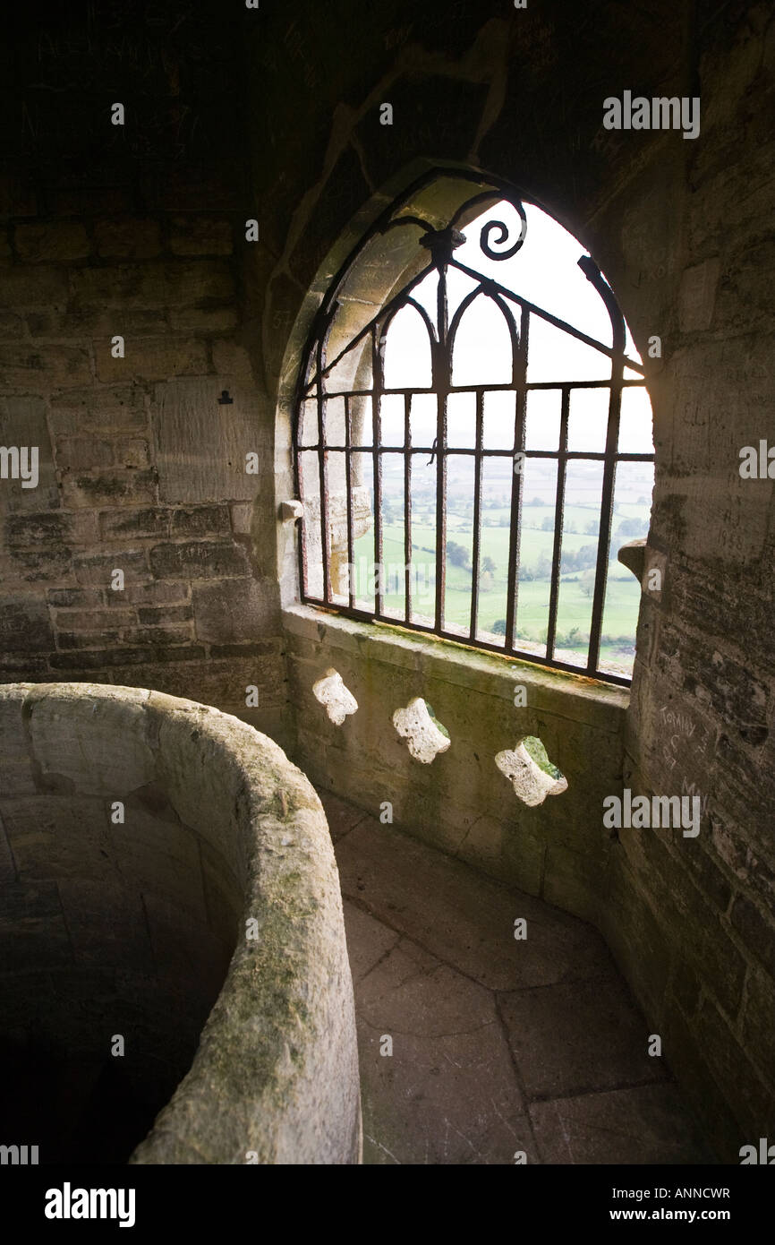 The Tyndale Monument on the Cotswold Way, Gloucestershire, UK Stock ...