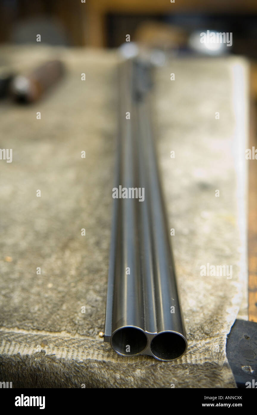 Picture shows gunmakers Watson Bros in their workshop in London Stock Photo - Alamy