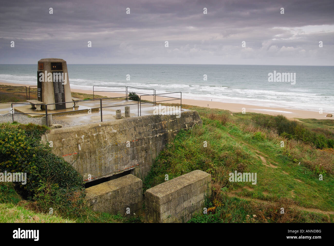 German coastal defences d day hi-res stock photography and images - Alamy