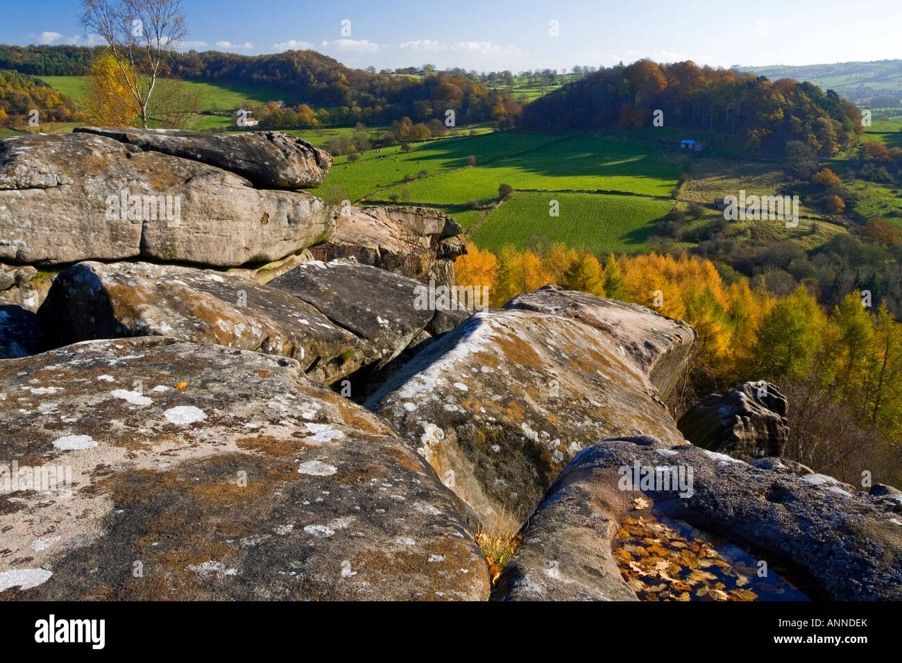 Cratcliffe rocks birchover hi-res stock photography and images - Alamy