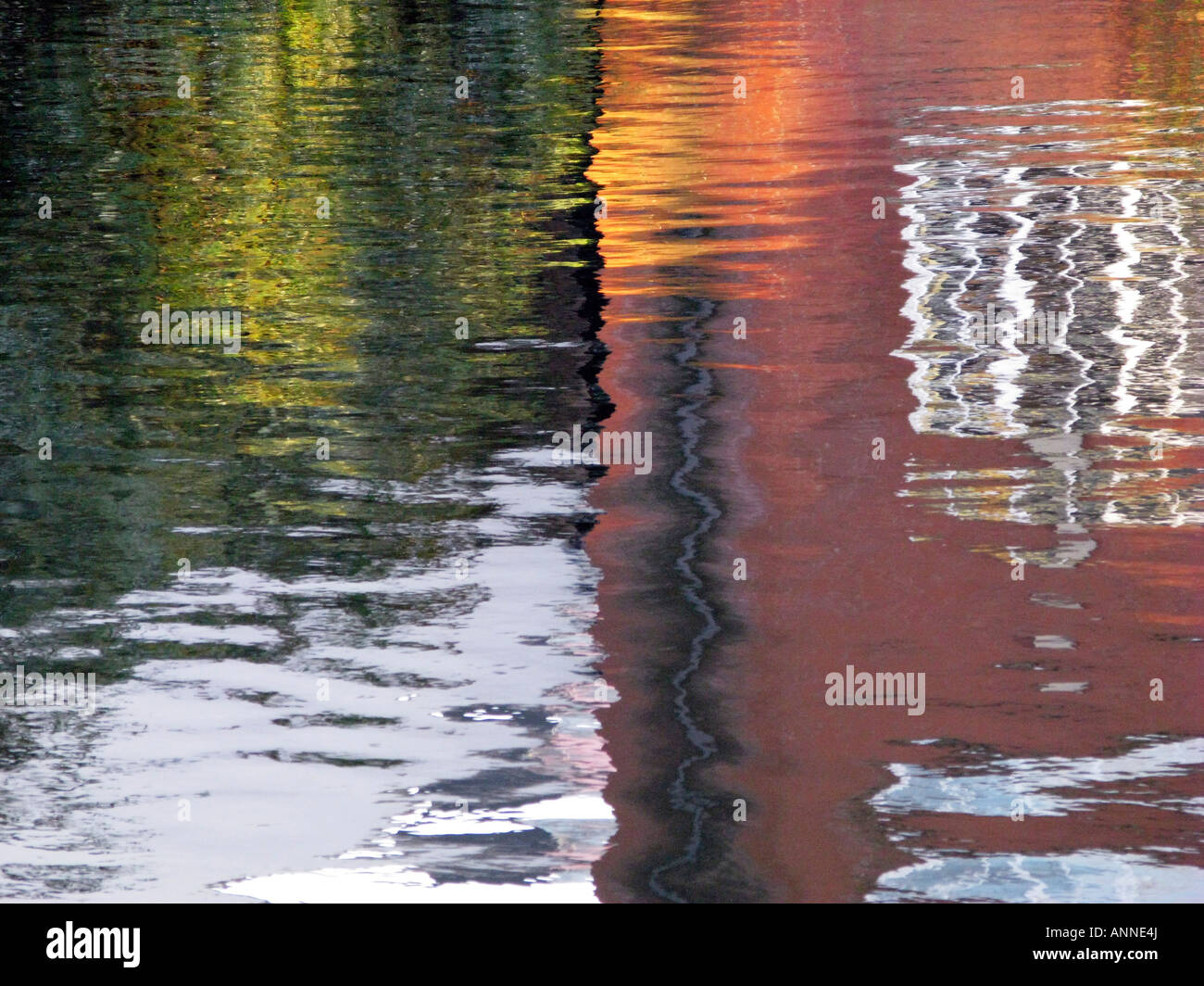 Reflection in Water Stock Photo - Alamy