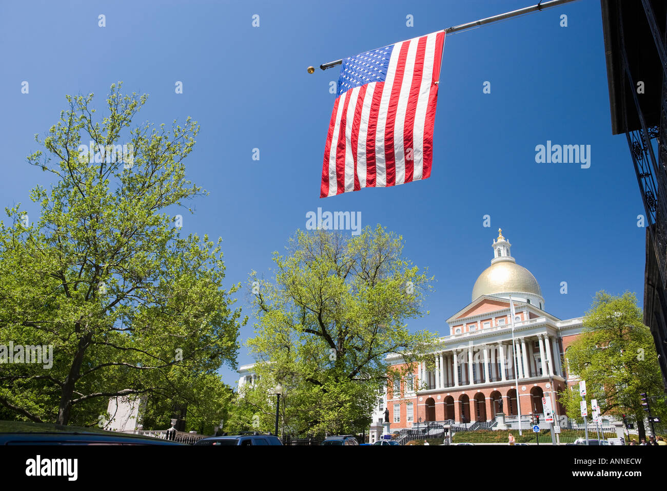 USA Massachusetts Boston the new state house Stock Photo - Alamy