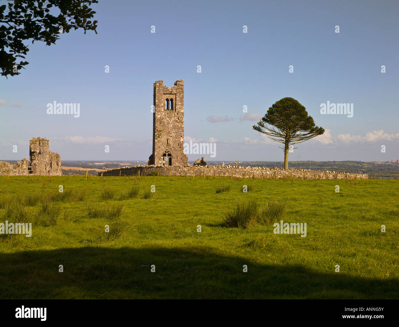 Hill of slane abbey hi-res stock photography and images - Alamy