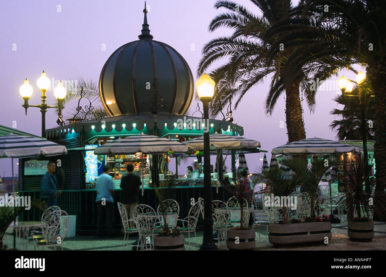 Bar Funchal Madeira Stock Photo - Alamy