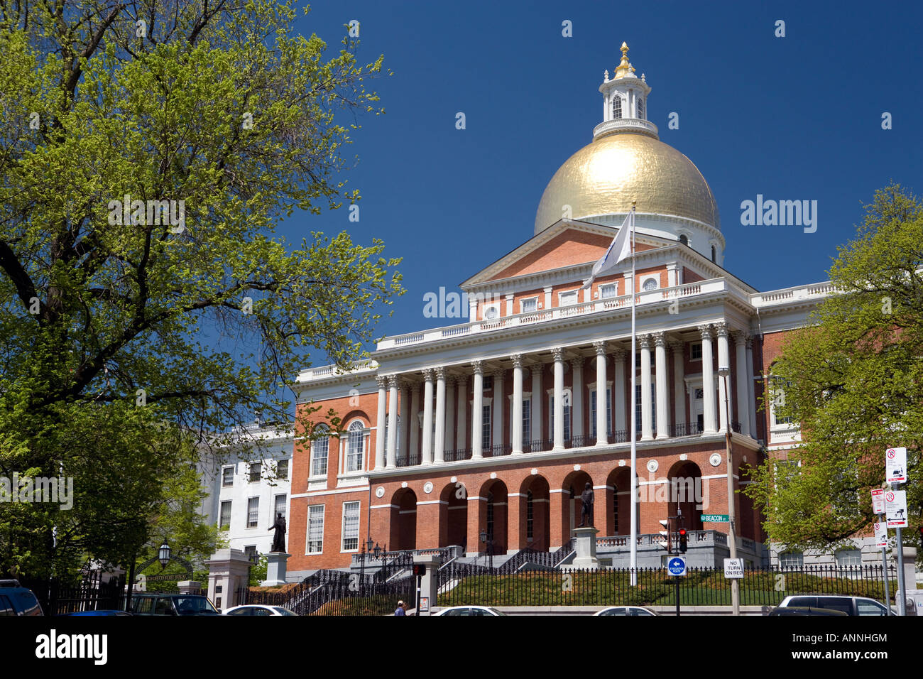 USA Massachusetts Boston the new state house Stock Photo - Alamy