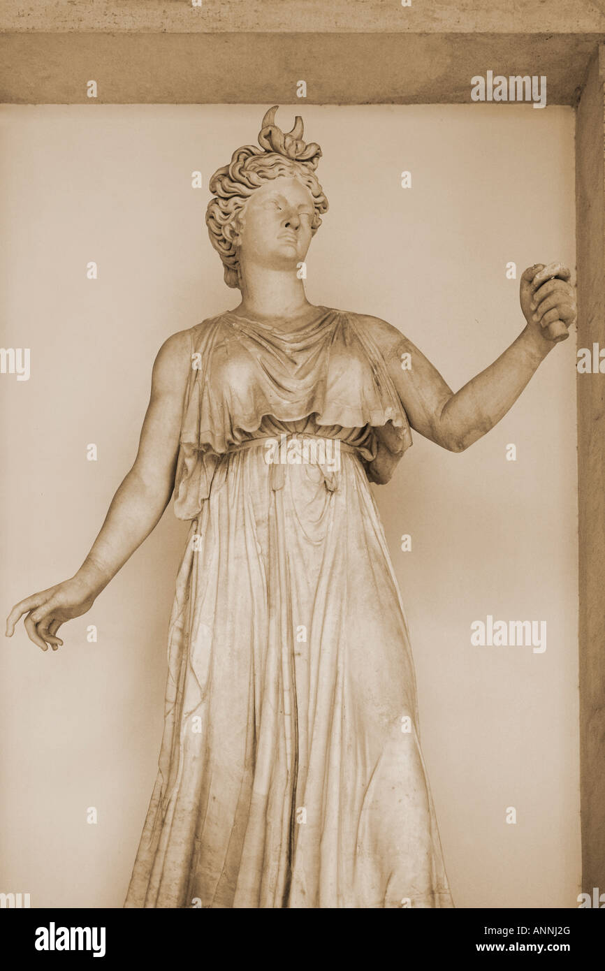 Statue, Capitoline Museum, Rome, Italy Stock Photo - Alamy