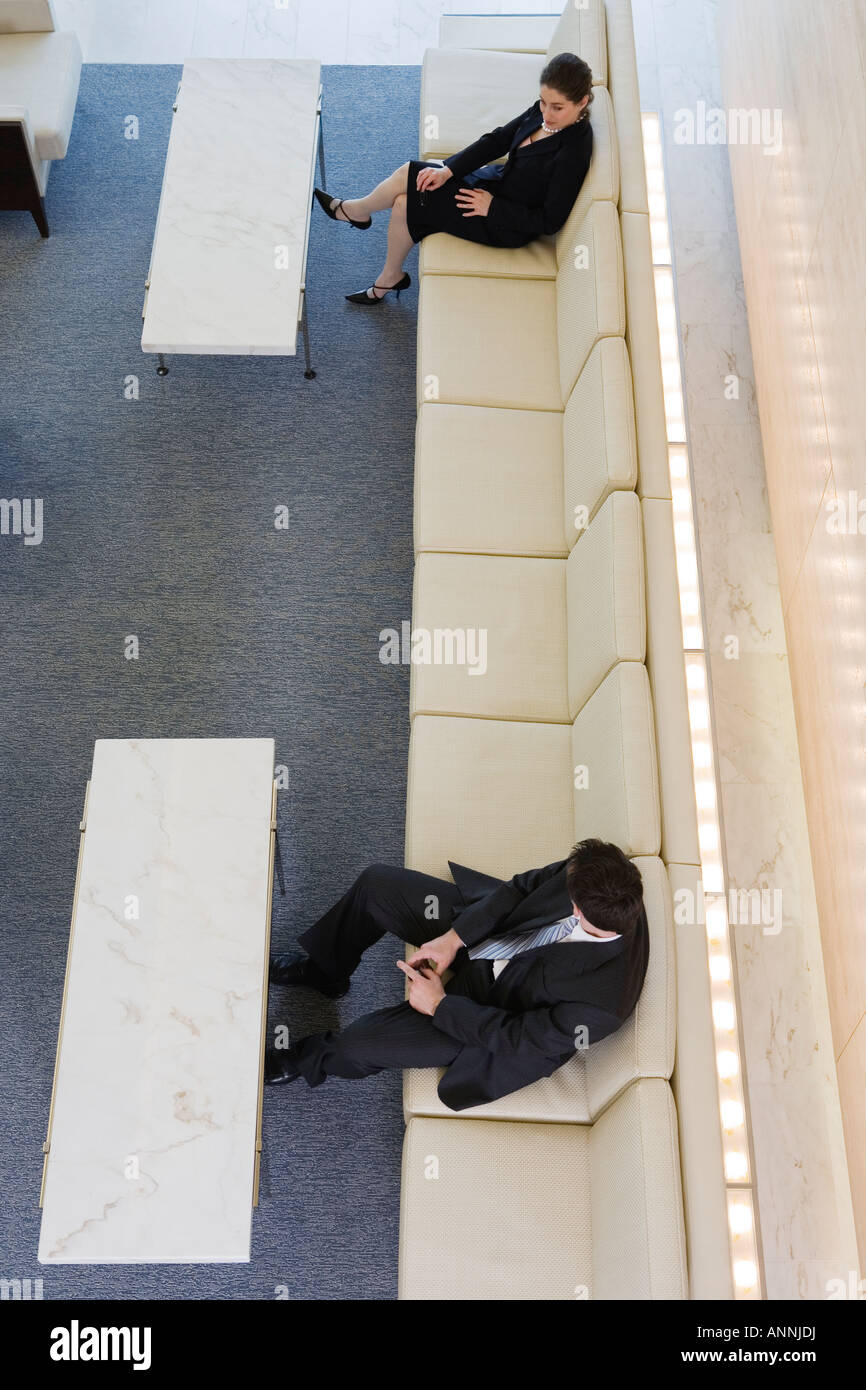 Elevated office workers hi-res stock photography and images - Alamy