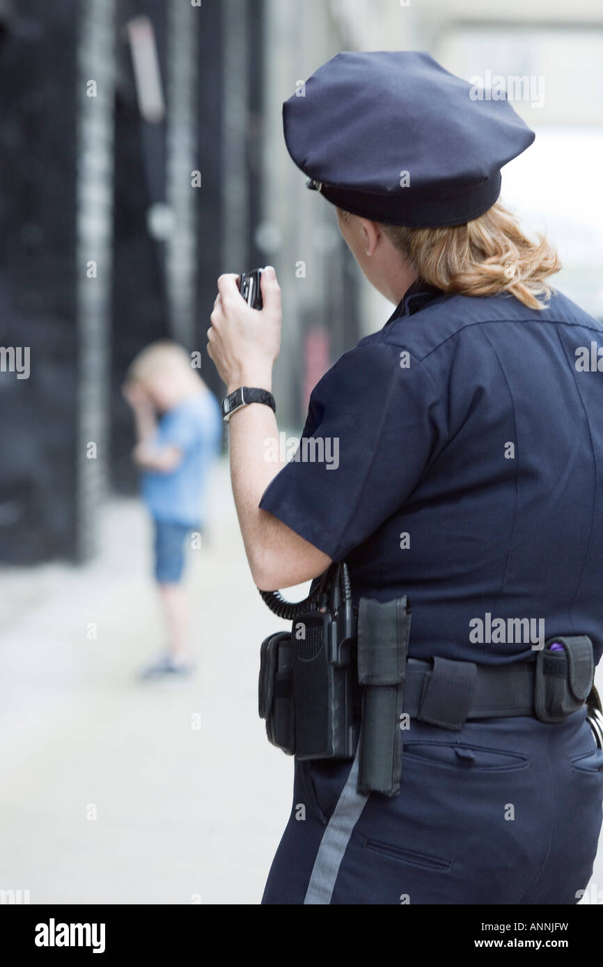 Police Officer Talking Stock Photos & Police Officer Talking Stock ...