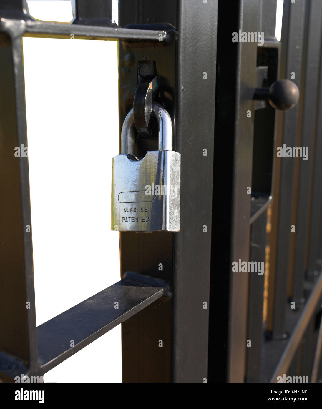 High security gates Stock Photo - Alamy