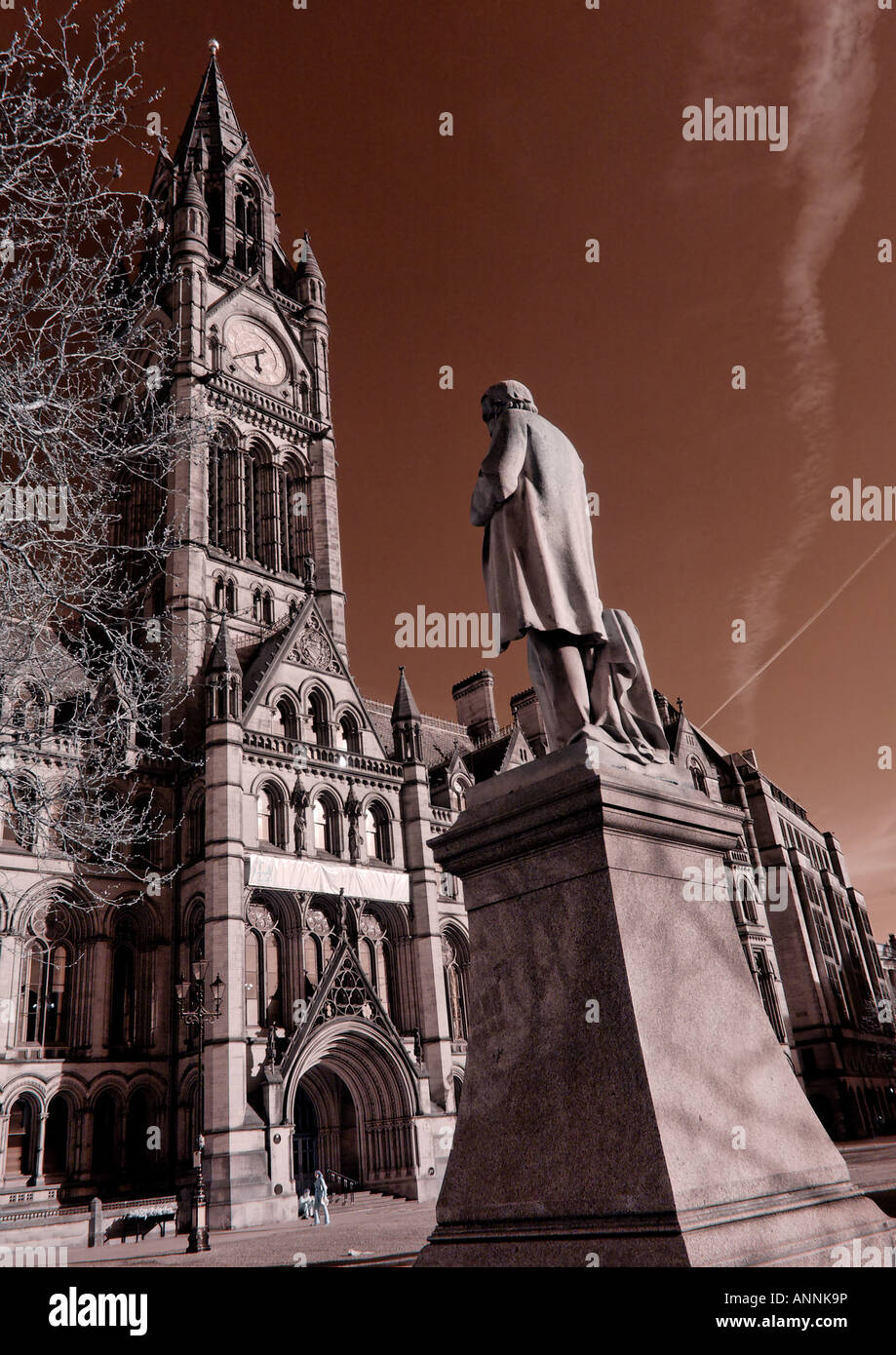 Town Hall Tower, Manchester Stock Photo - Alamy