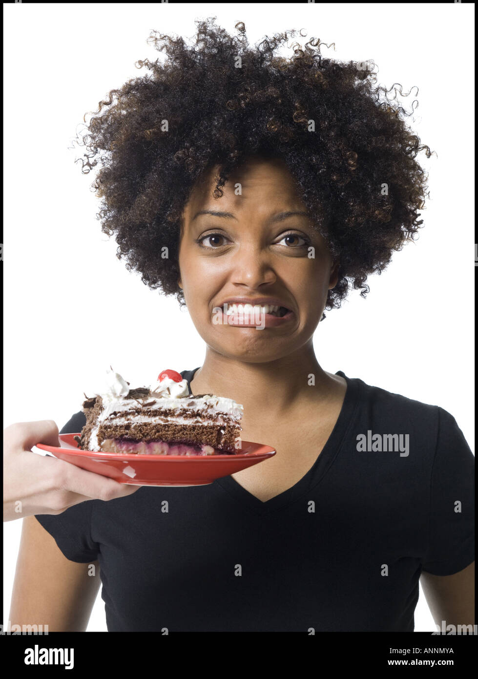 Woman disgust cake hi-res stock photography and images - Alamy