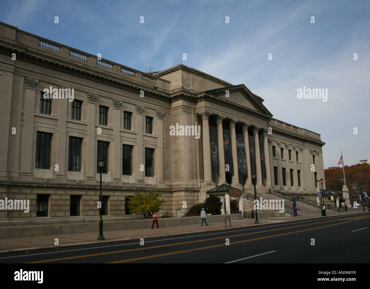 exterior view of Franklin Institute Philadelphia Pennsylvania November ...
