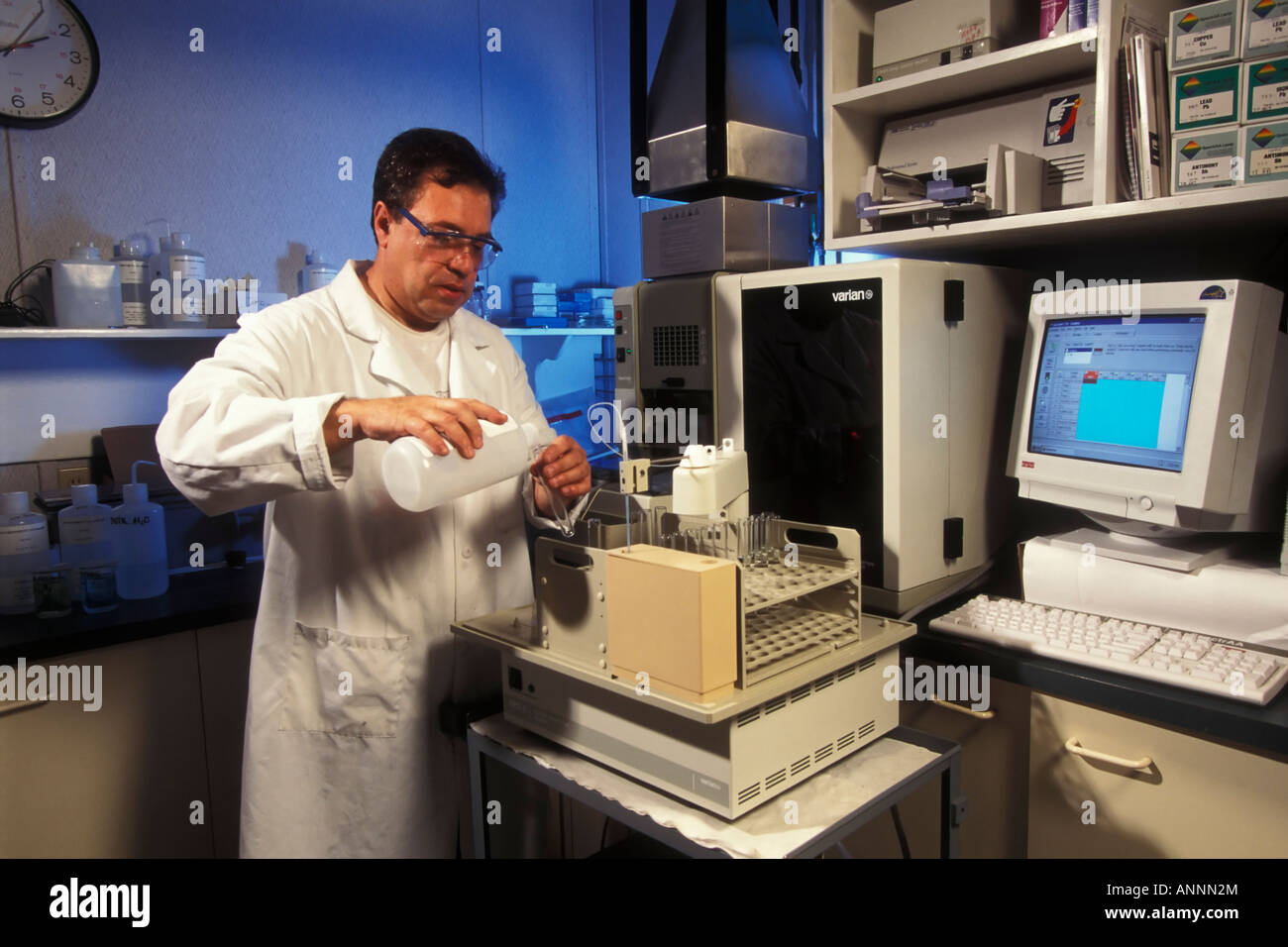 Mine technician hi-res stock photography and images - Alamy