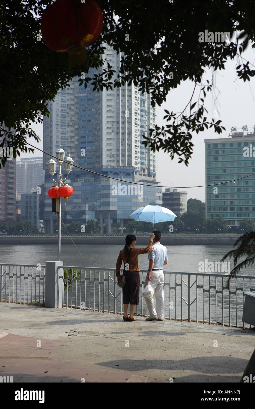 Shamian Island Guangzhou China Map