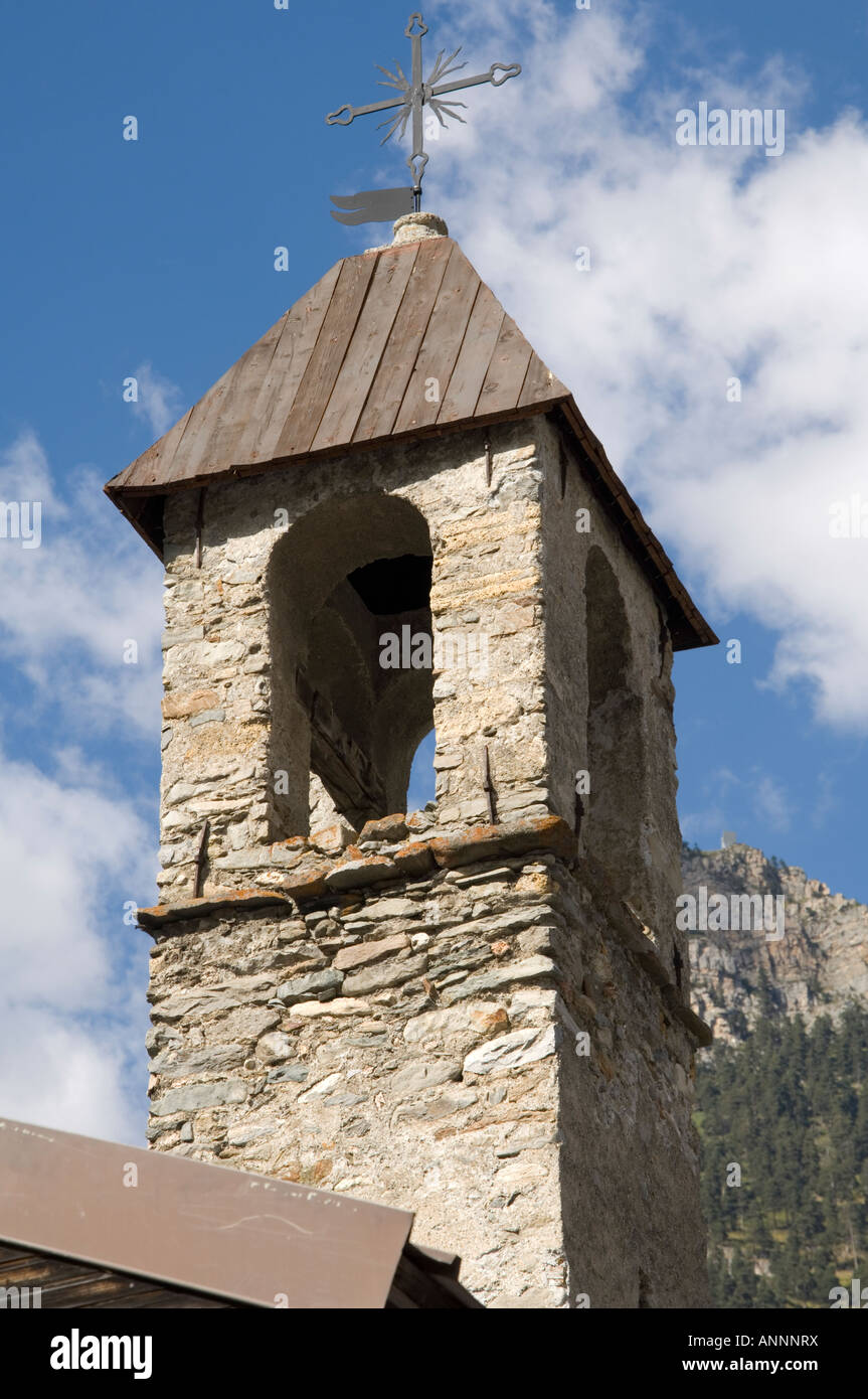 Church Bell tower Stock Photo - Alamy