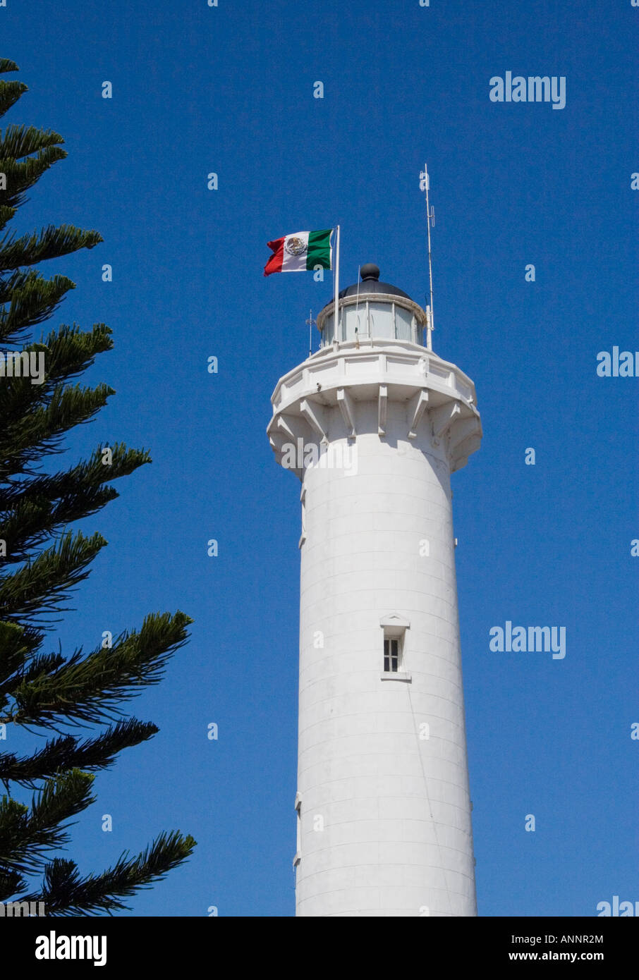 lighthouse Progreso Mexico Stock Photo - Alamy