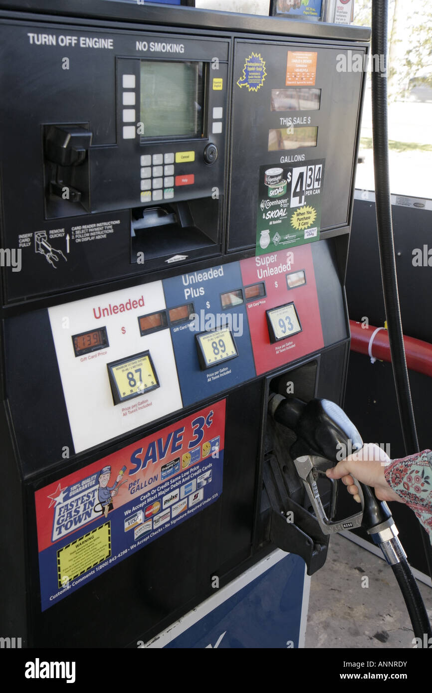 Miami Florida,gas station,petrol,pump,self service,credit card,cards ...