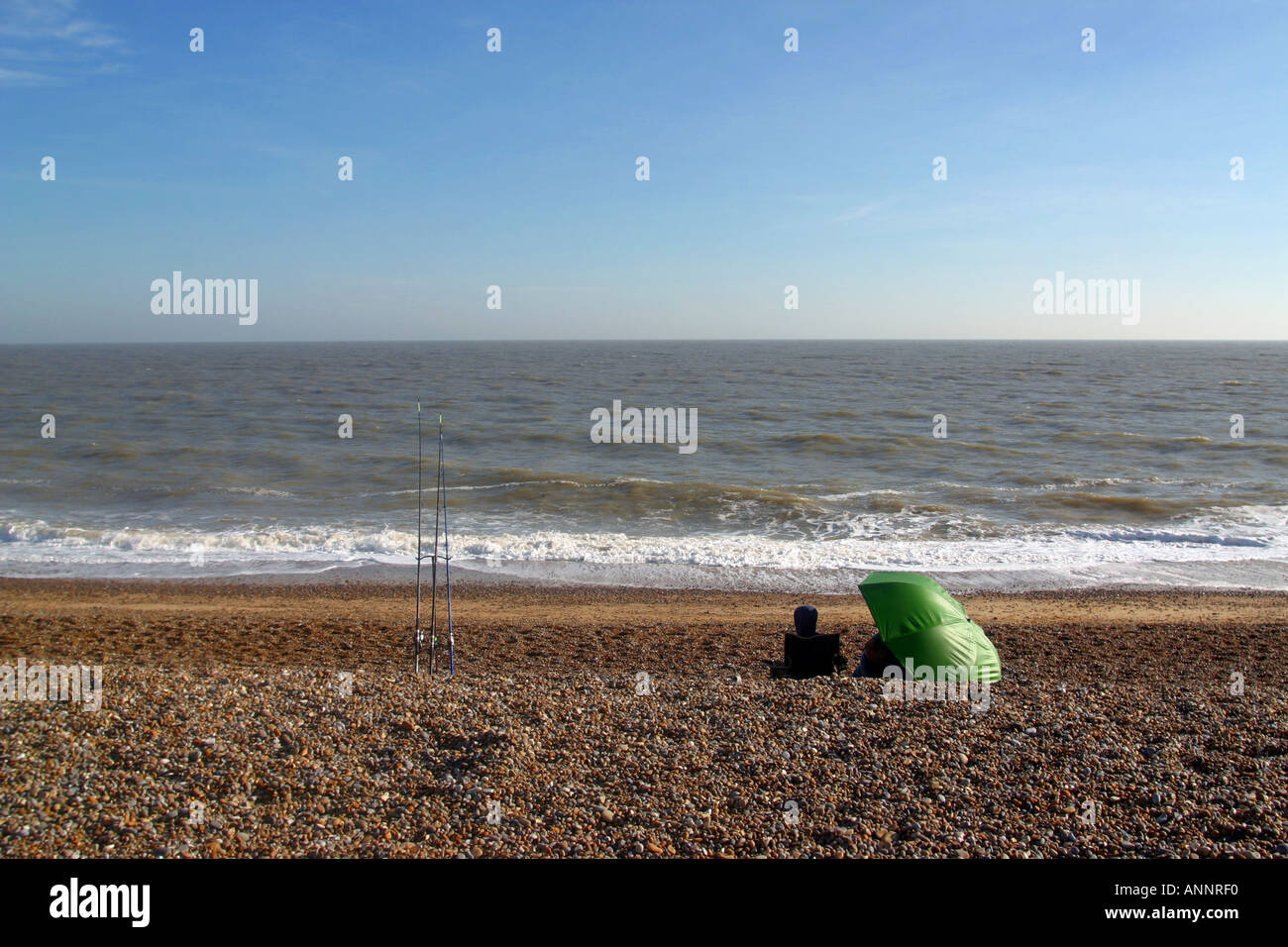 Anglers at beach hi-res stock photography and images - Alamy