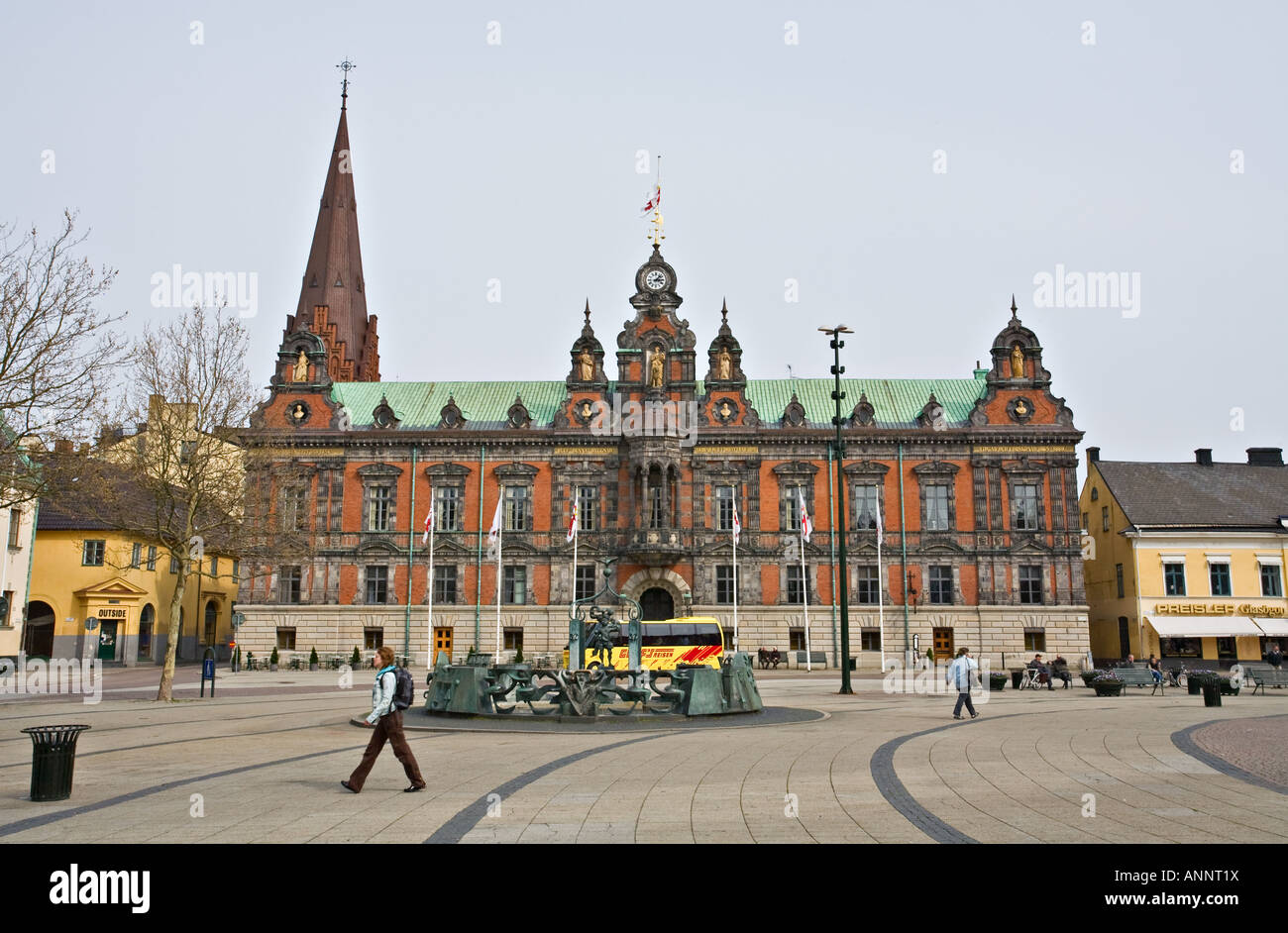 Radhuset (City Hall), Malmo, Sweden Stock Photo - Alamy