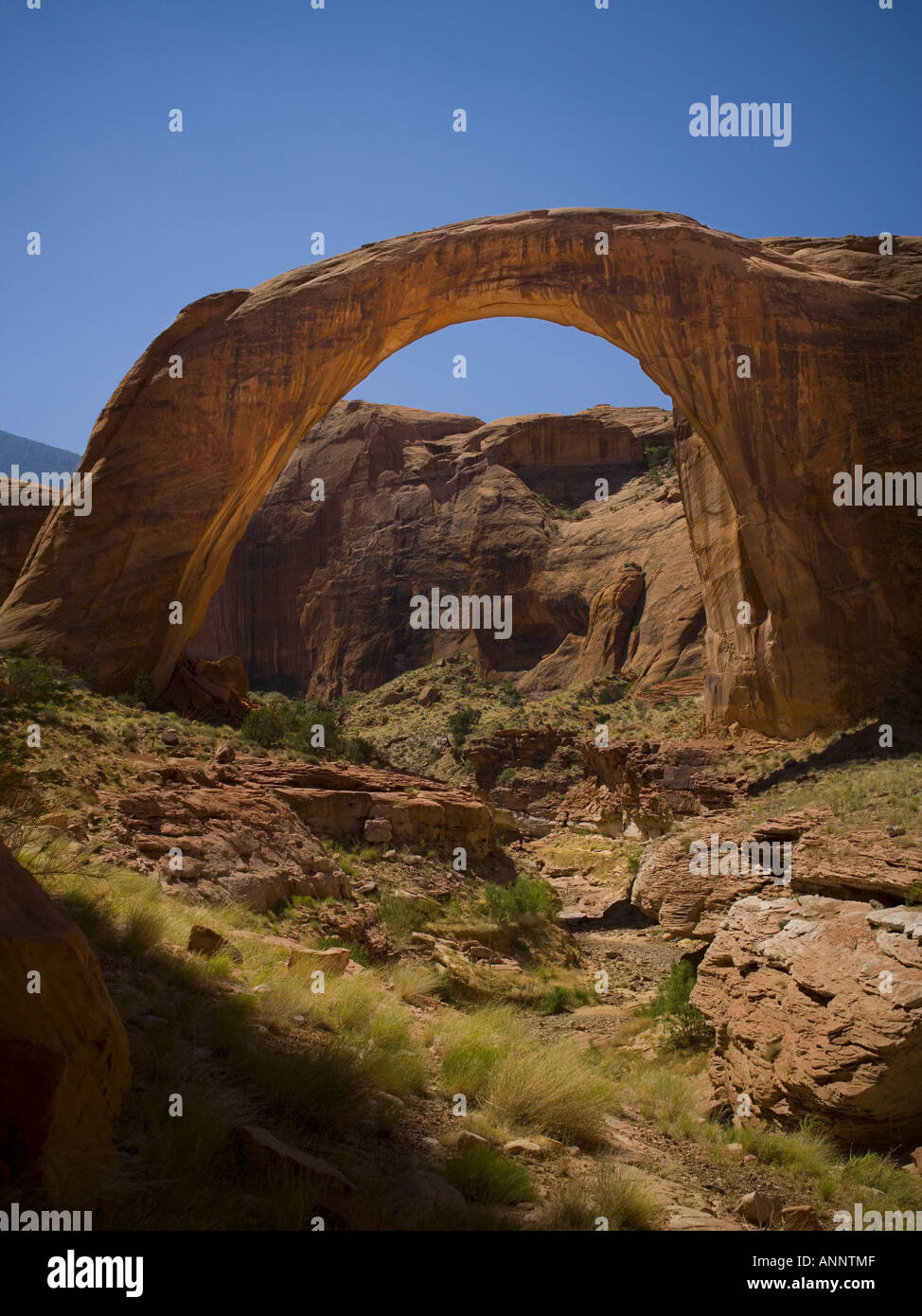 Natural arch on a landscape Stock Photo - Alamy