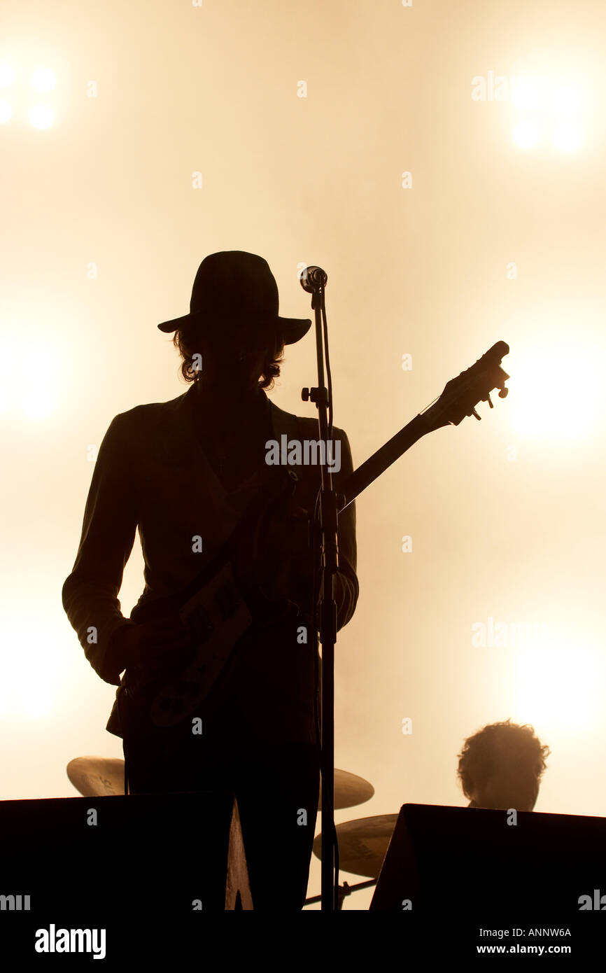 Sergio Pizzorno Lead guitarist musician of Kasabian at Glastonbury ...