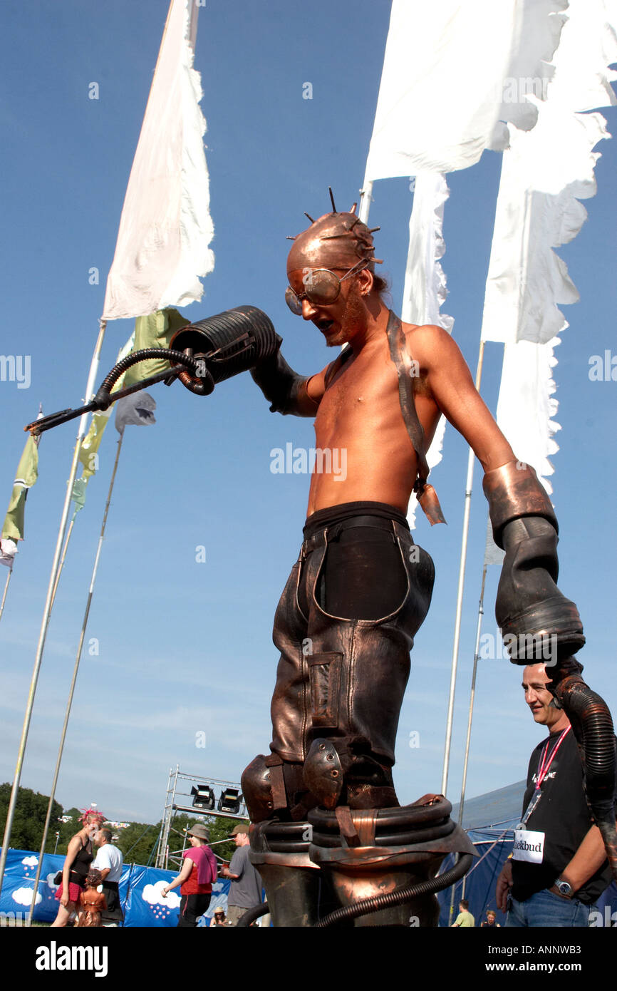 Macabre stilt walking creatures in East Holts Circus field at ...