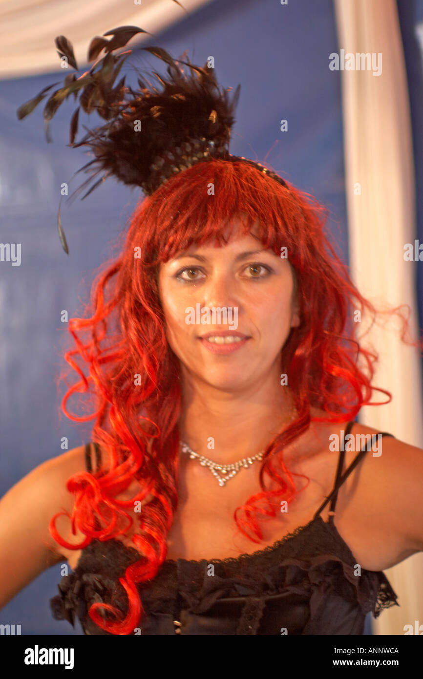 Lost Vagueness Silver Service Restaurant glamourous waitress in costume ...