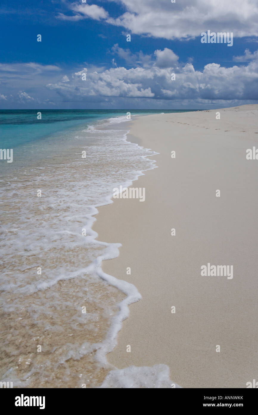 Paridise beach on Upolu Cay in the Great Barrier Reef, Queensland ...