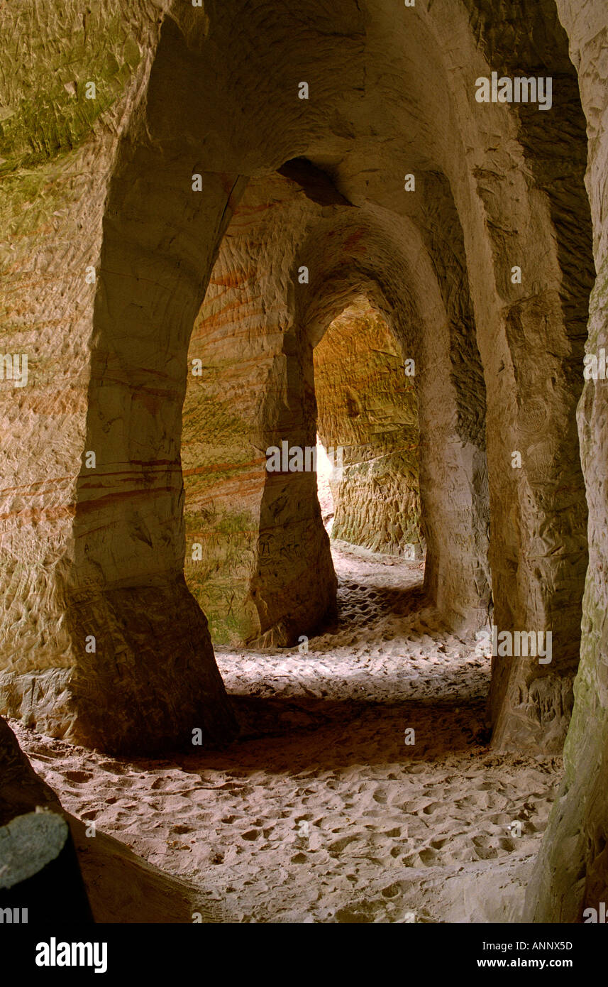 Piusa sand caves hi-res stock photography and images - Alamy