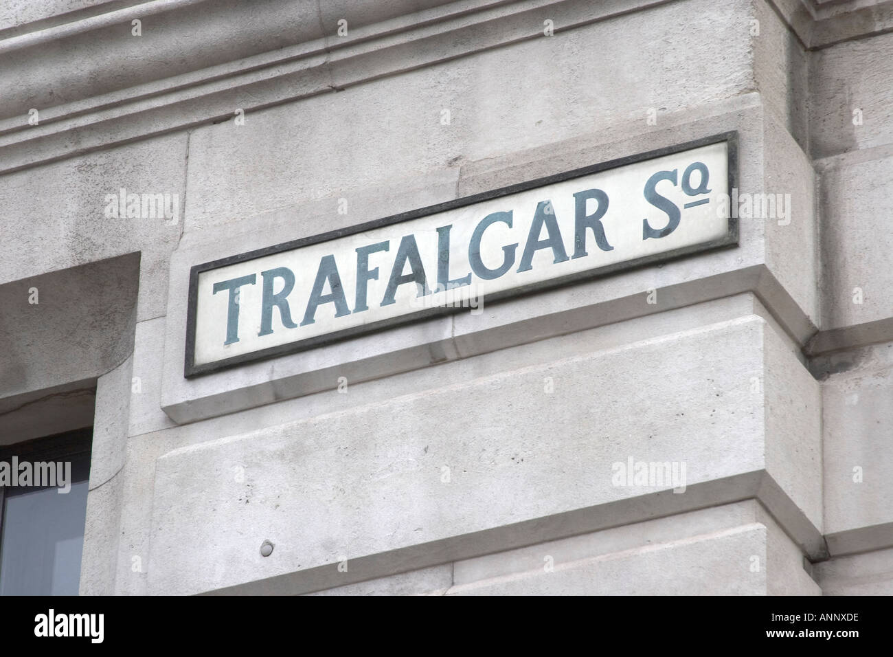 Trafalgar square old sign hi-res stock photography and images - Alamy