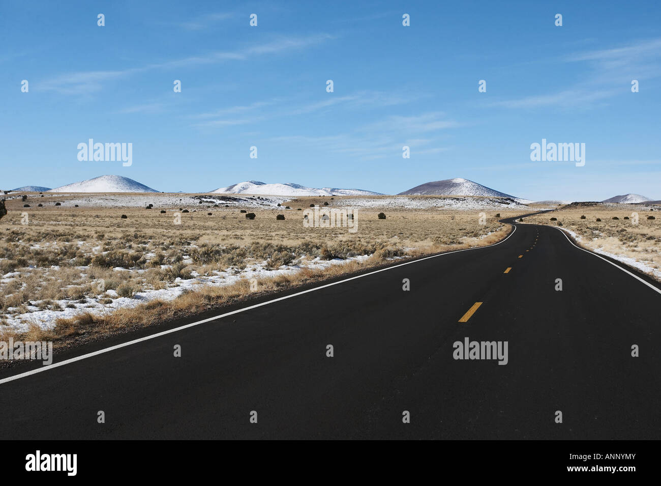 Long Road Ahead Stock Photo - Alamy