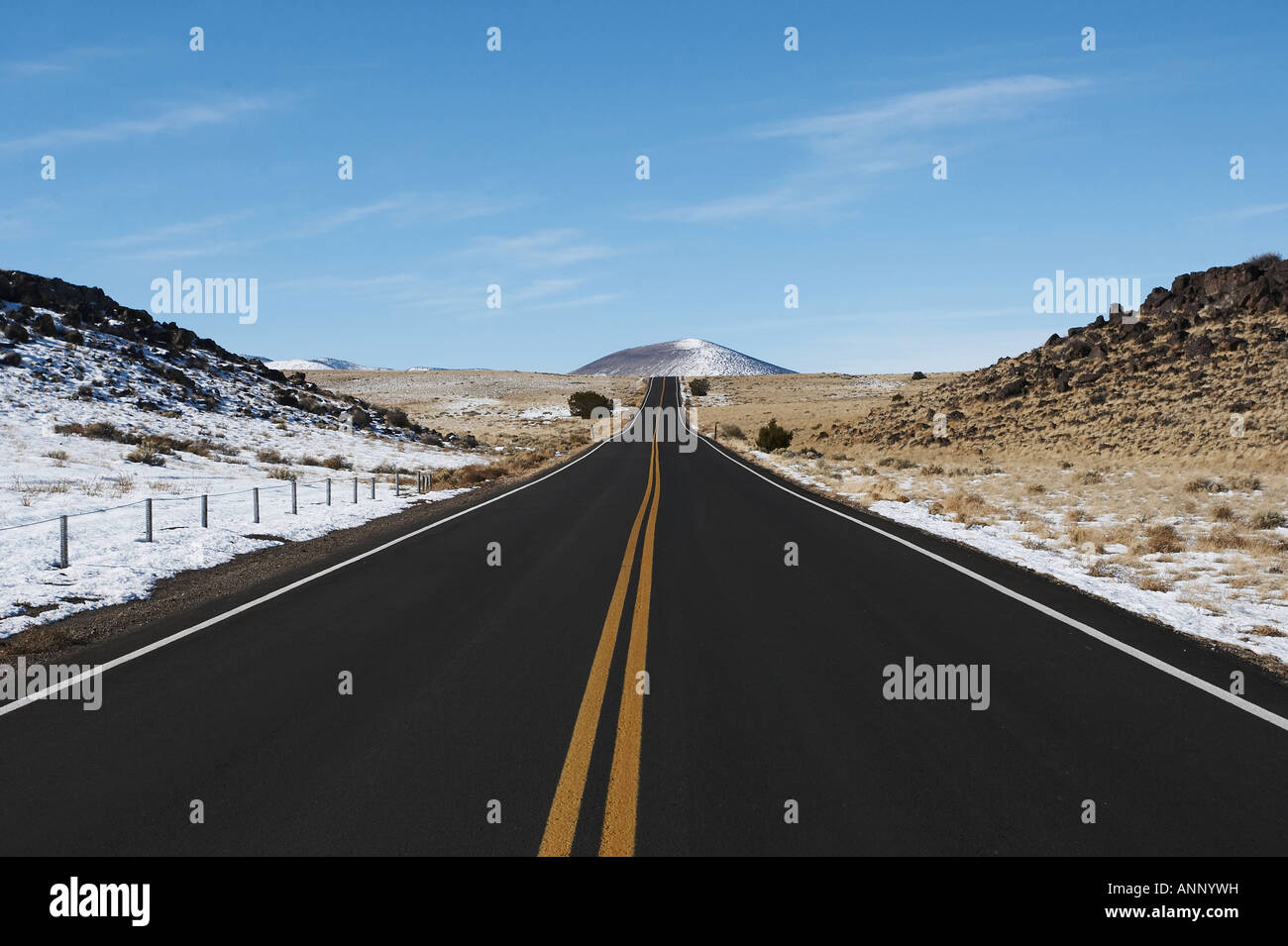 Long Road Ahead Stock Photo - Alamy
