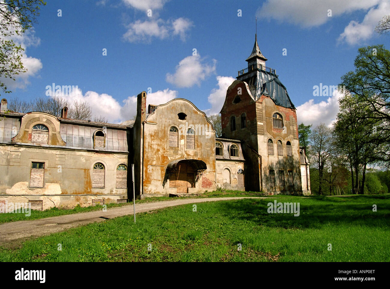 Neeruti Manor, Estonia Stock Photo - Alamy