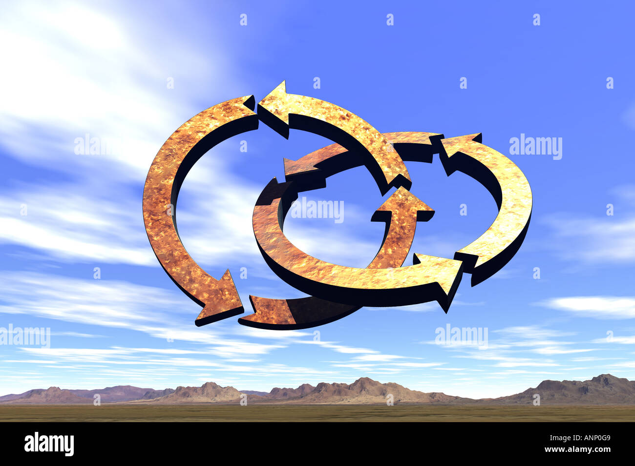 Two rings connected hi-res stock photography and images - Alamy