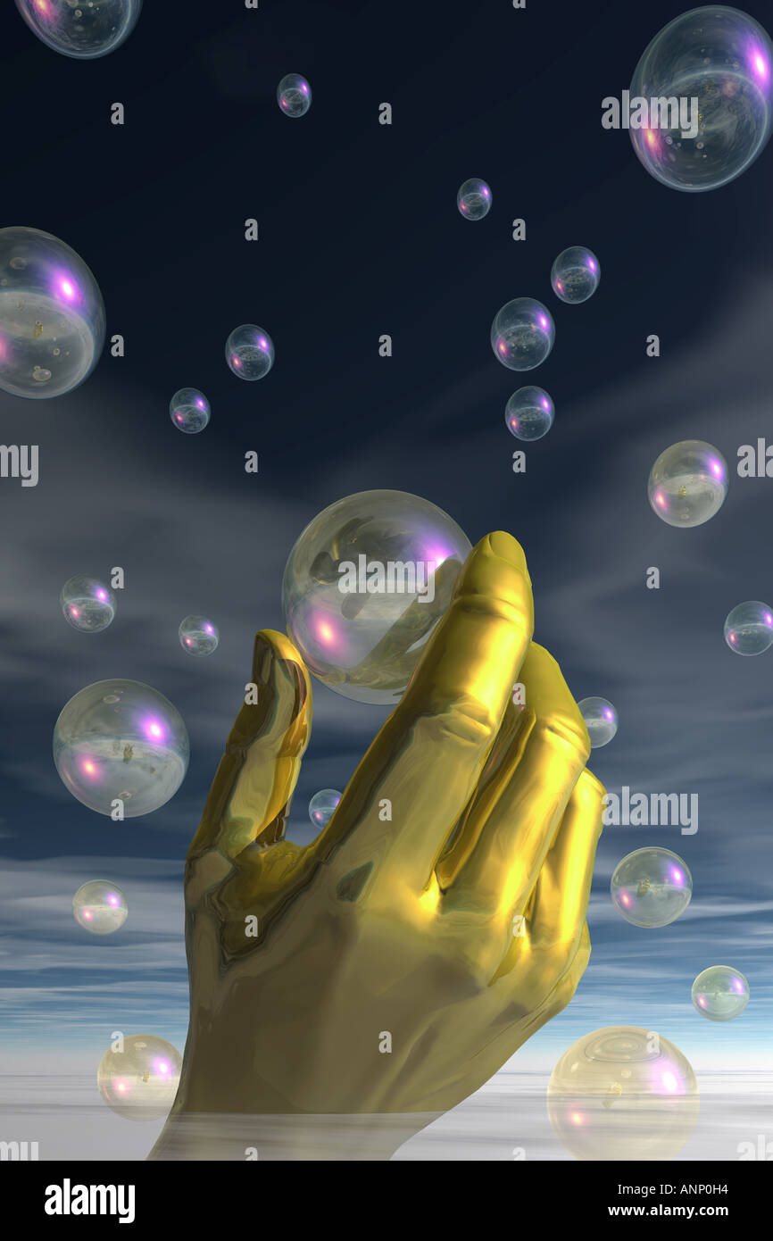 Large bubble floating outdoors hi-res stock photography and images - Alamy