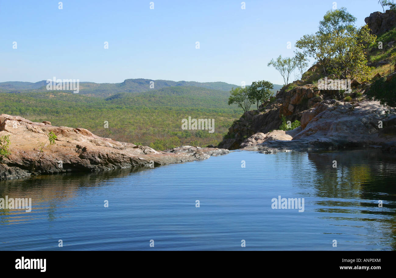 Gunlom Falls Kakadu Northern Territory Australia Stock Photo - Alamy