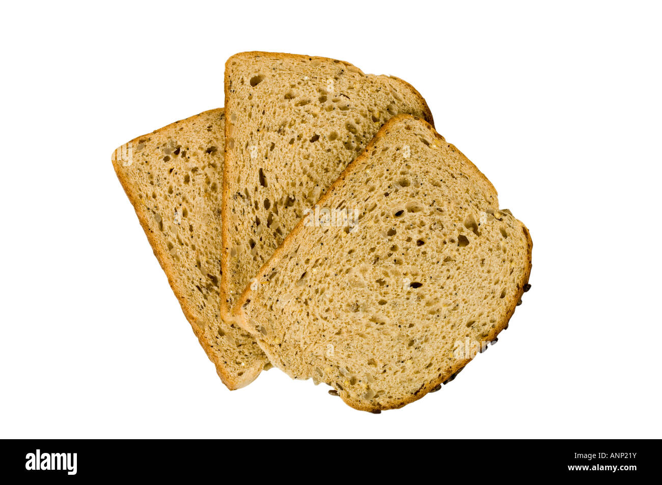 3 sliced seeded bread Stock Photo - Alamy