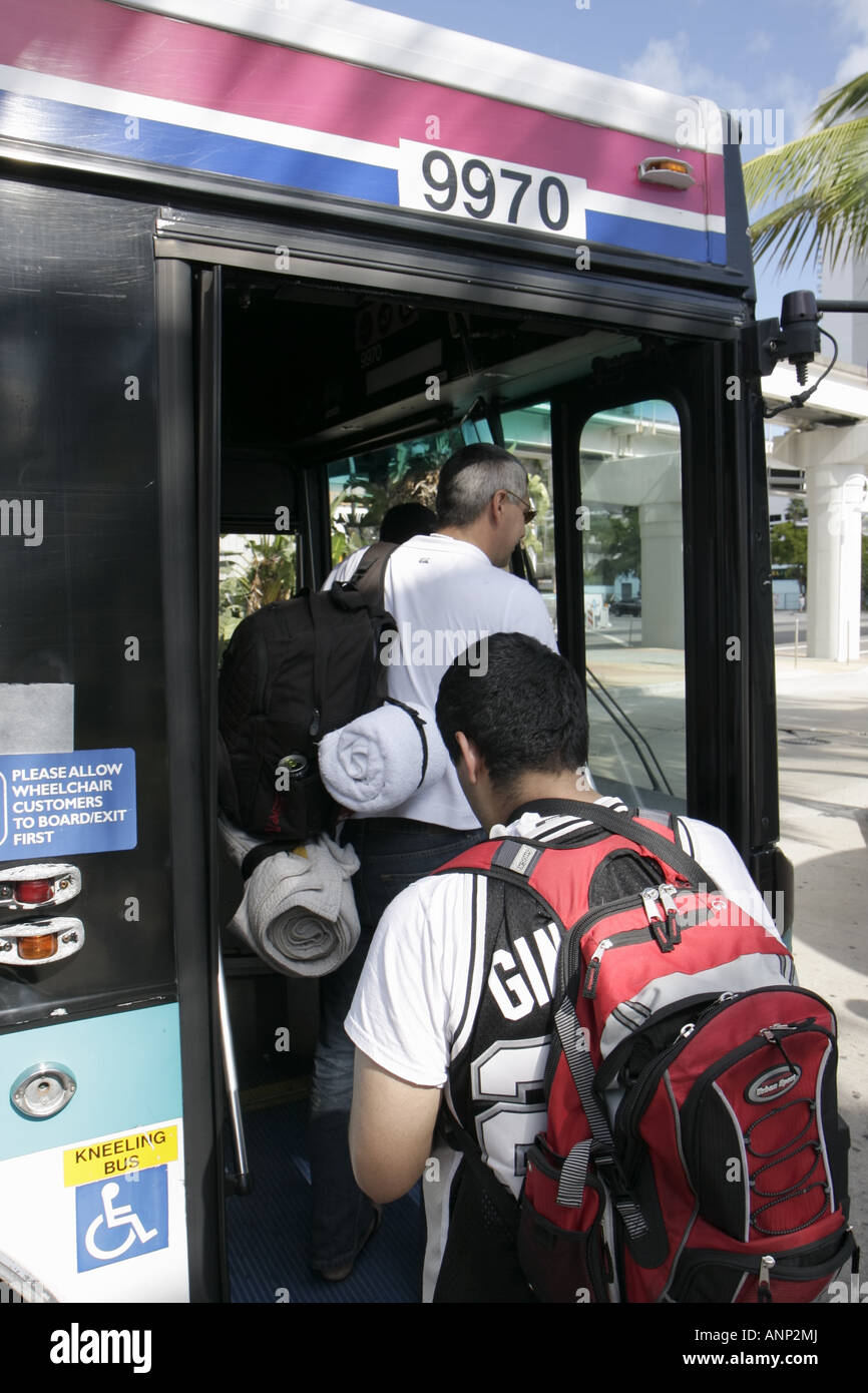 Miami Florida,Omni Station,Miami Dade Transit,Metrobus,public ...