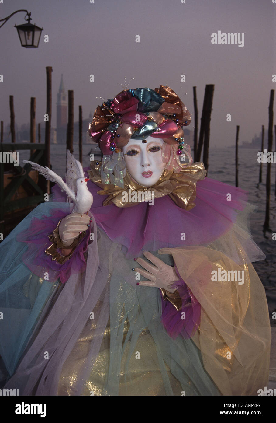 Portrait of a person in a masquerade costume Stock Photo - Alamy